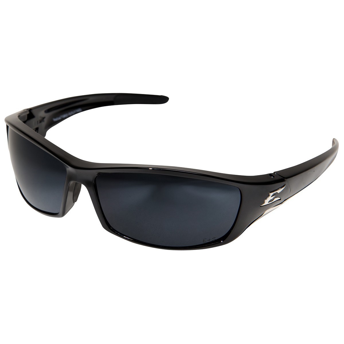 Edge TSR21-G15-7 Reclus Safety Glasses - Black Frame - G-15 Silver ...