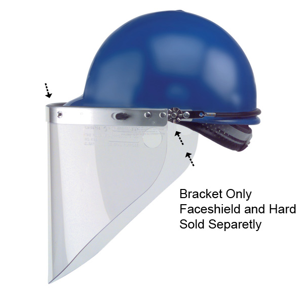 Fibre-Metal High Performance Faceshield Peak Mounted Aluminum ...