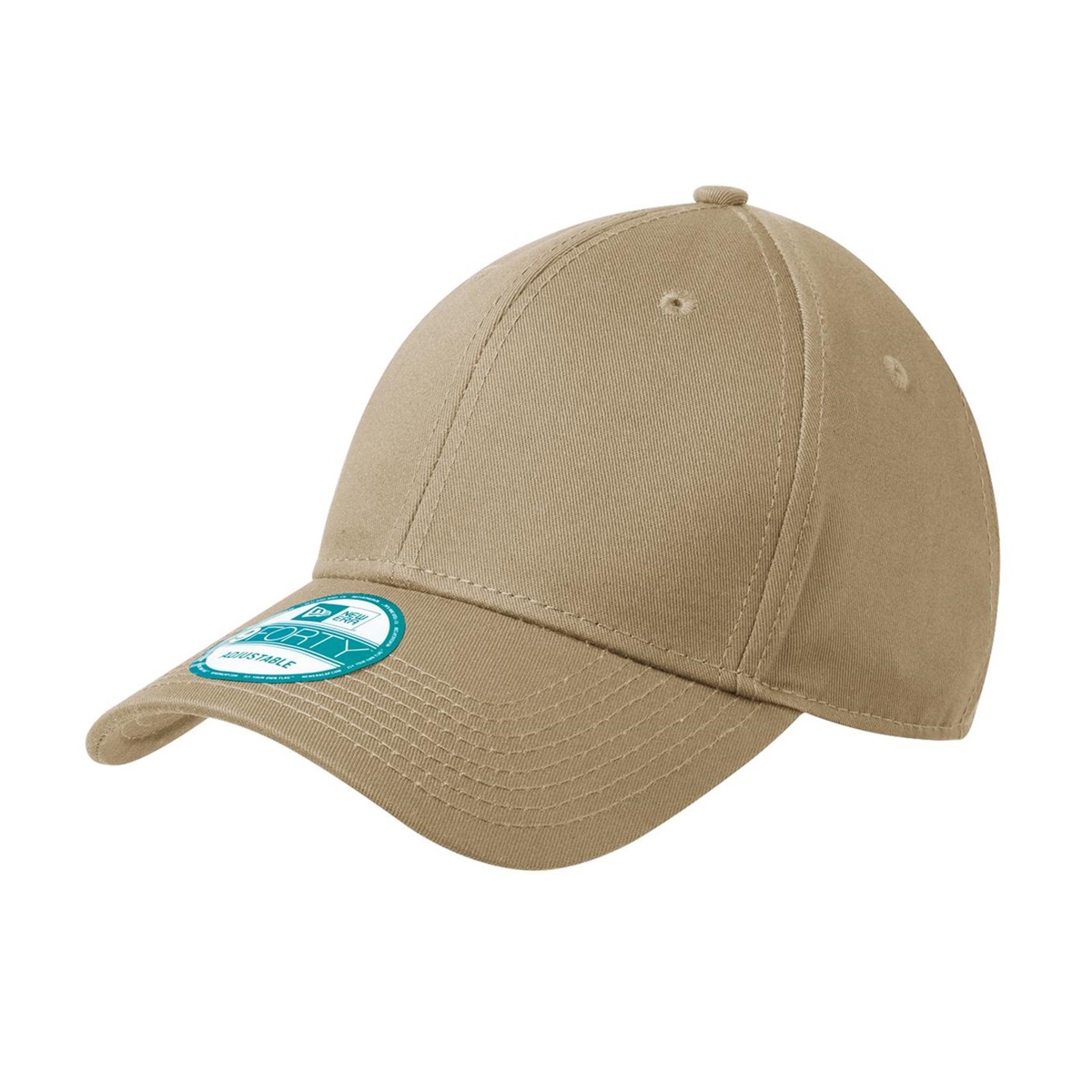New Era NE200 Adjustable Structured Cap - Khaki | FullSource.com