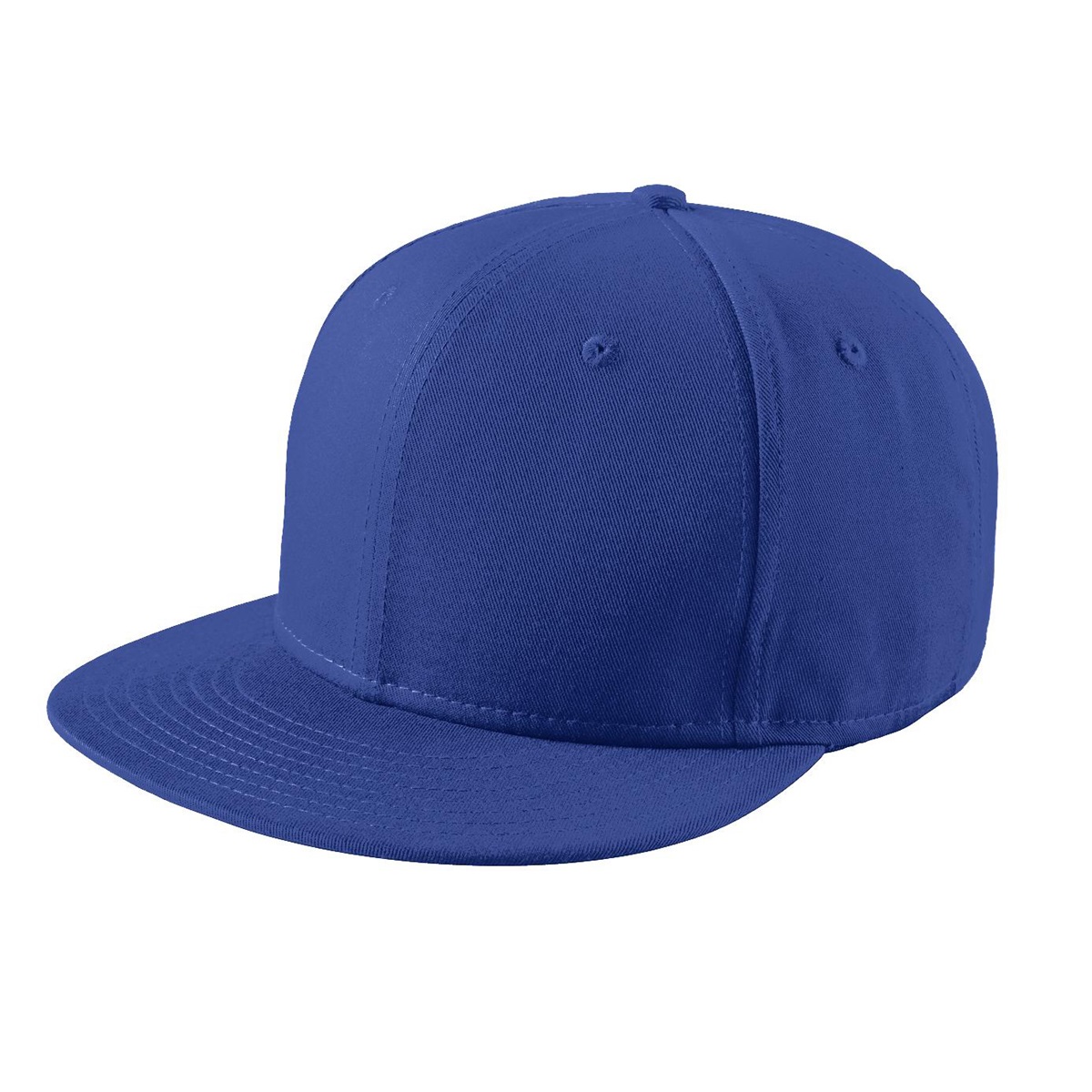 New Era NE400 Flat Bill Snapback Cap - Royal | FullSource.com