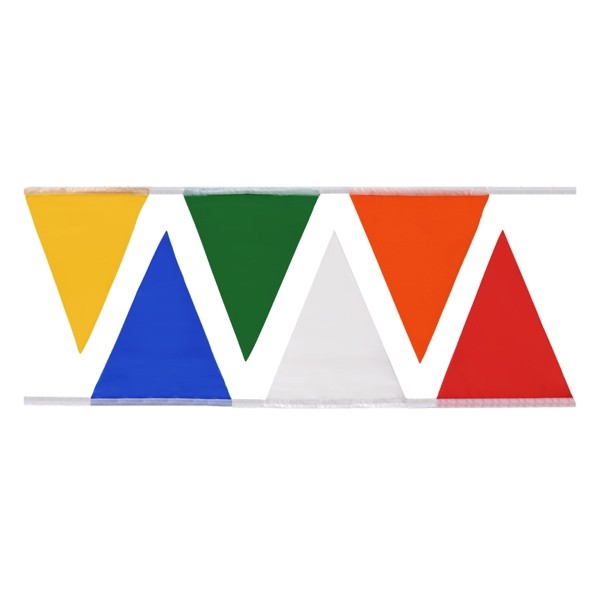 Presco Multi Penant Flags 60 ft Strand | FullSource.com
