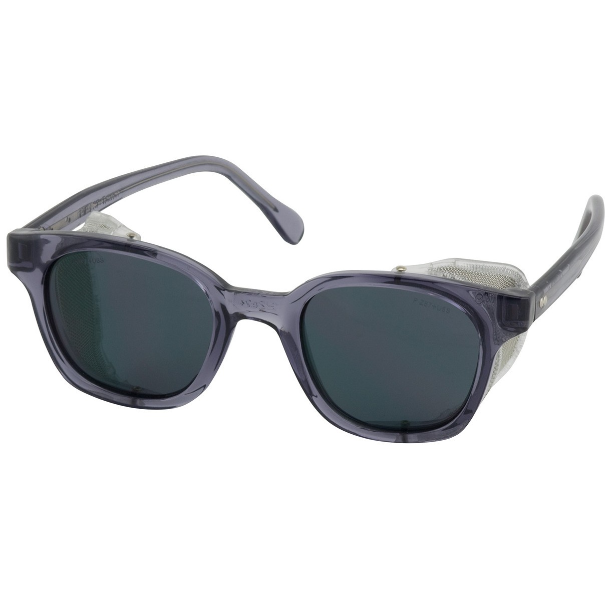 Bouton 5900 Traditional Safety Glasses - Smoke Frame - Gray Anti-fog ...