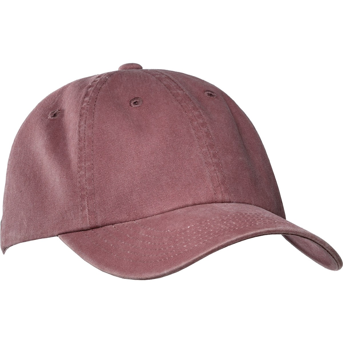 Port Authority PWU Garment-Washed Cap - Maroon | FullSource.com