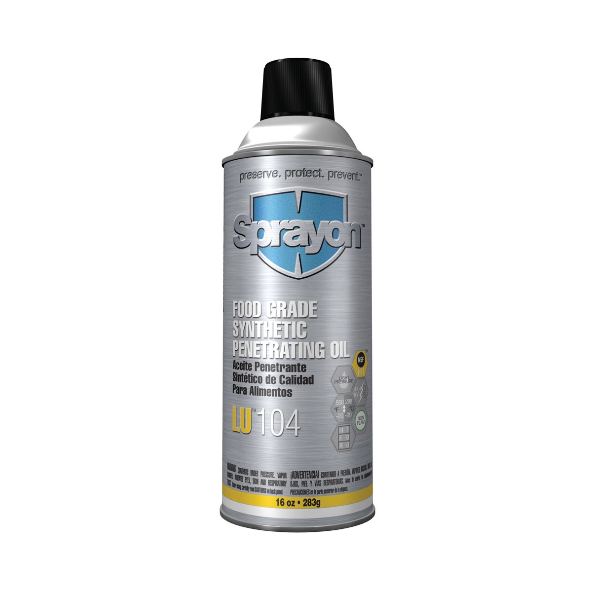 Sprayon LU 104 - Food Grade Penetrating Oil - 11.75 oz Aerosol ...