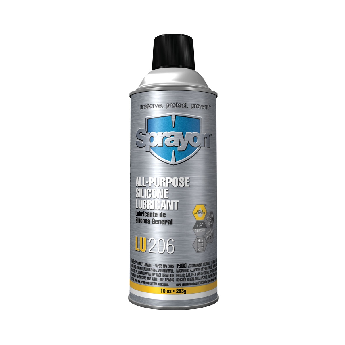 Sprayon LU 206 - All-Purpose Silicone Lubricant - 10 oz Aerosol ...