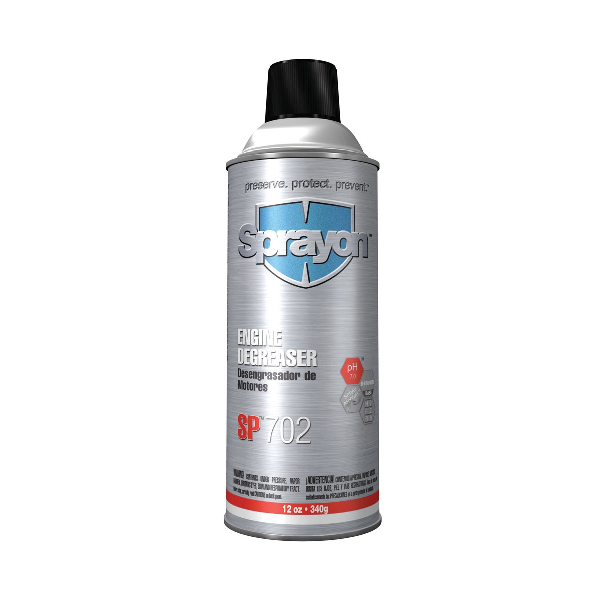 Sprayon SP 702 - Engine Degreaser - 12 oz Aerosol | FullSource.com