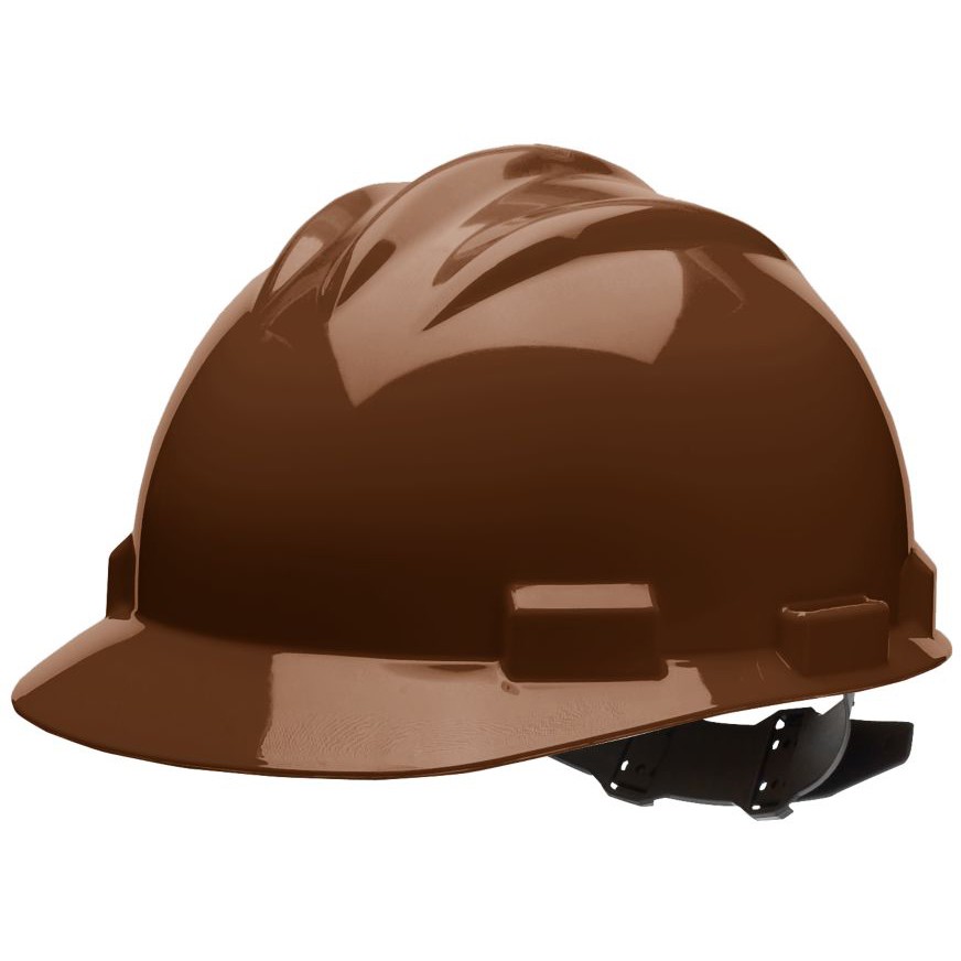 Bullard S61CBP Standard Hard Hat - Pinlock Suspension - Chocolate Brown ...