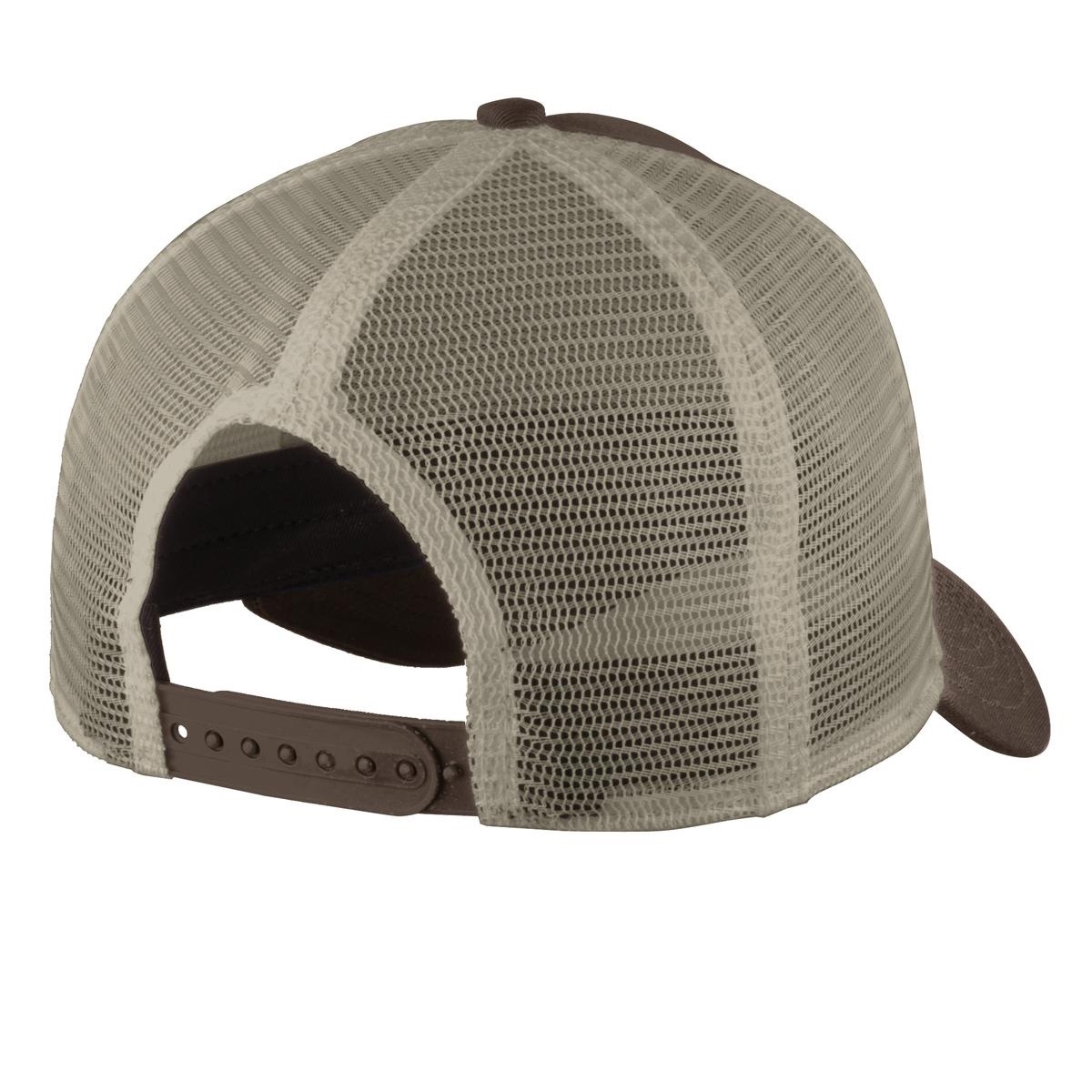 New Era NE205 Snapback Trucker Cap - Chocolate/Khaki | FullSource.com