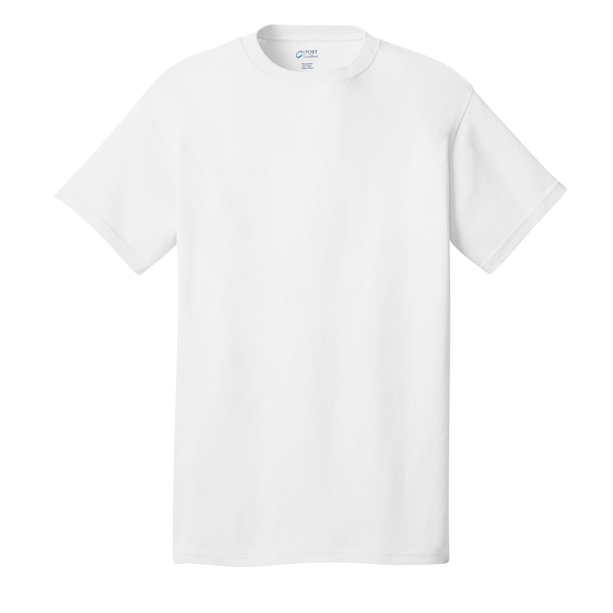 Port & Company PC54 5.4-oz 100% Cotton T-Shirt - White | FullSource.com