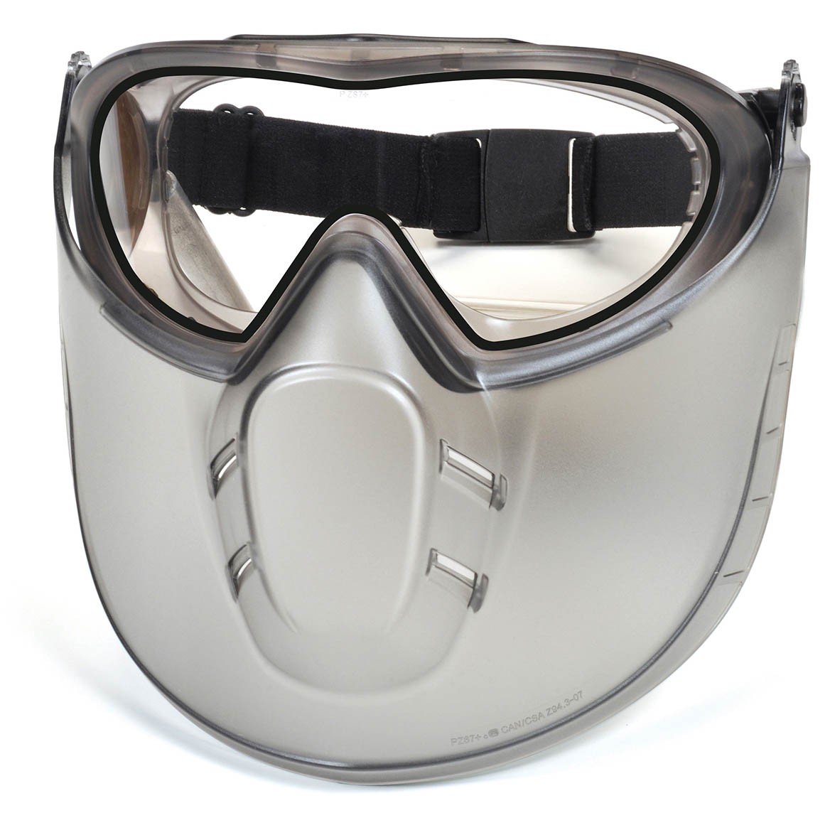 Pyramex GG504DTSHIELD Capstone Shield Goggles - Removable Face Shield ...