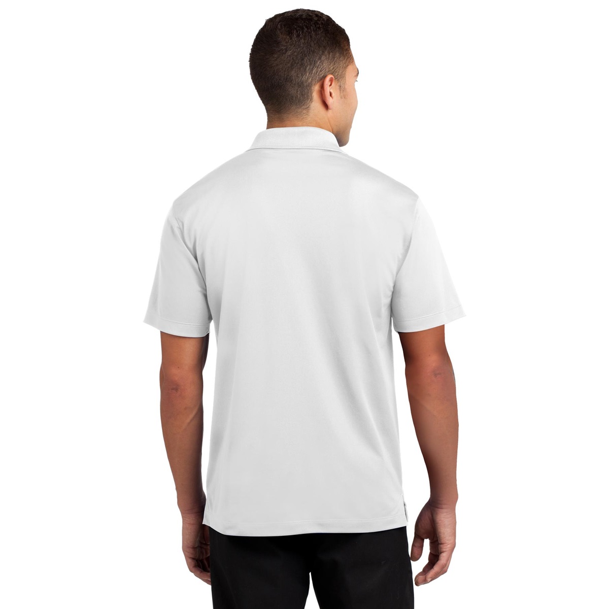 Sport-Tek ST650 Micropique Sport-Wick Polo - White | FullSource.com