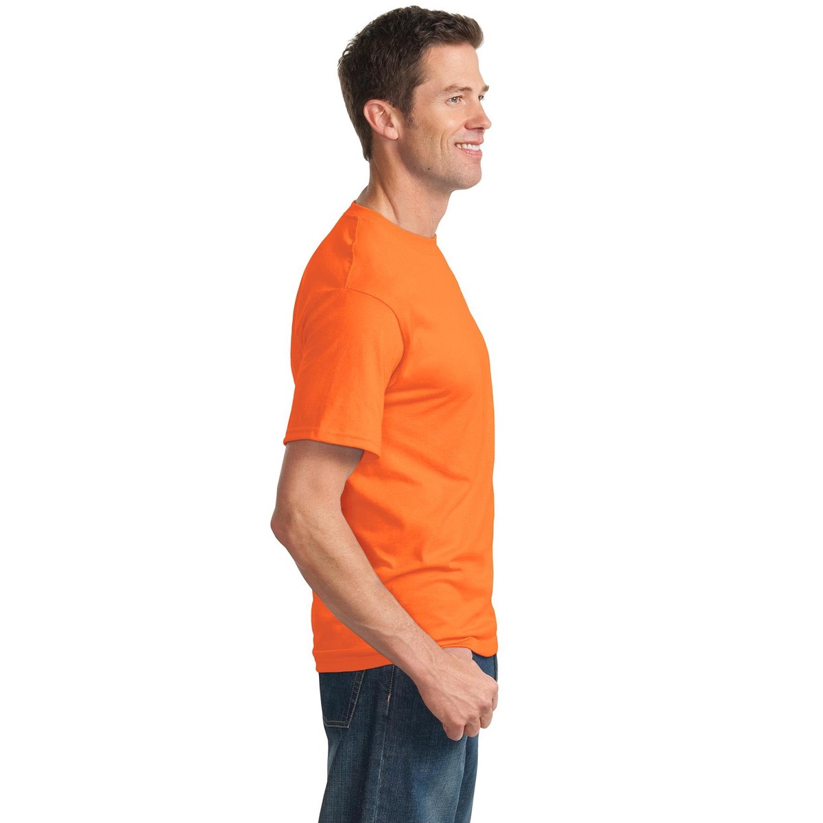 Jerzees 29M Heavyweight Blend 50/50 Cotton/Poly T-Shirt - Safety Orange ...