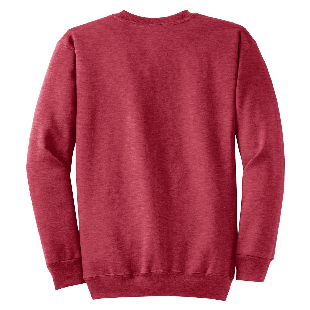 Port & Company PC78 Classic Crewneck Sweatshirt - Heather Red ...