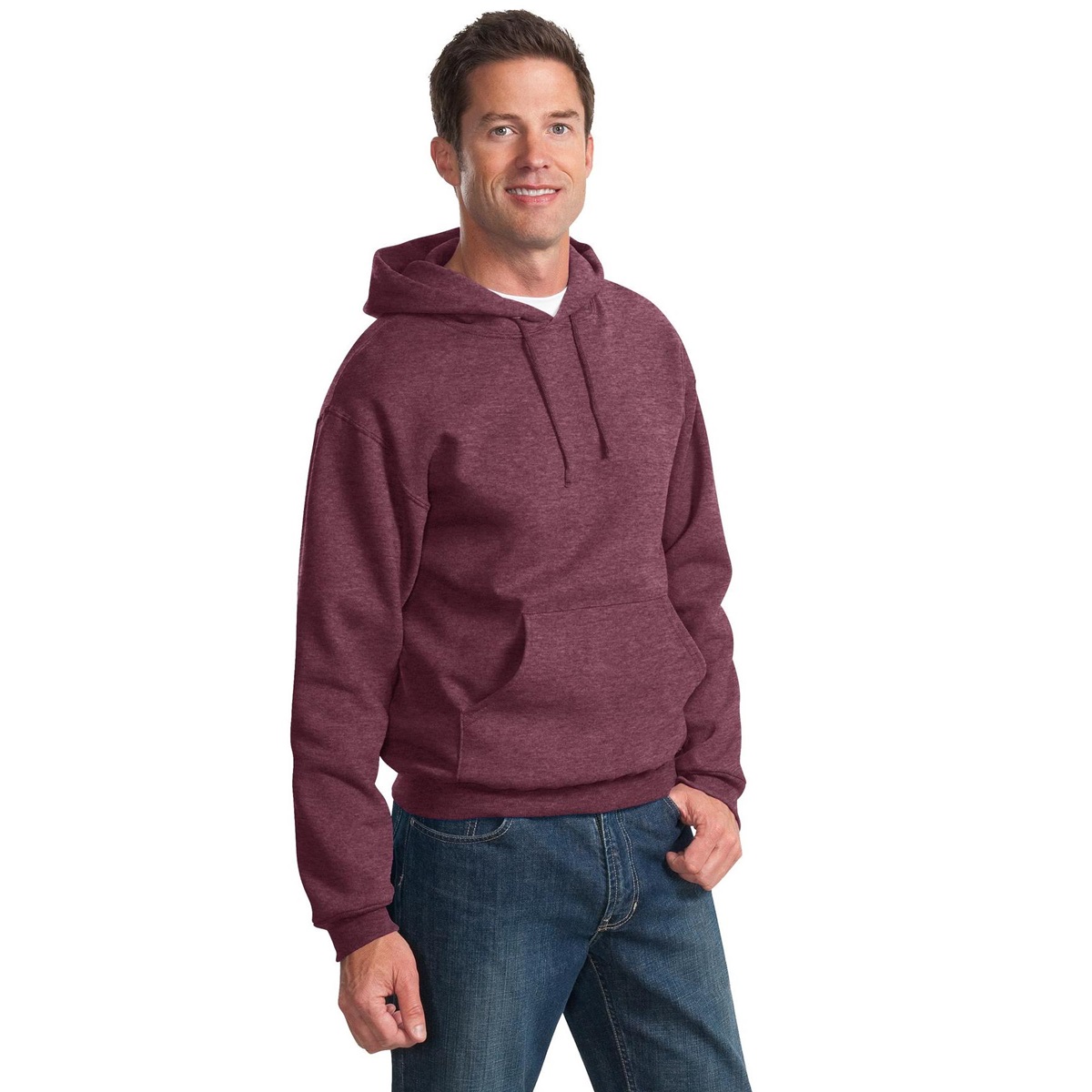 Jerzees 996M NuBlend Pullover Hooded Sweatshirt - Vintage Heather ...