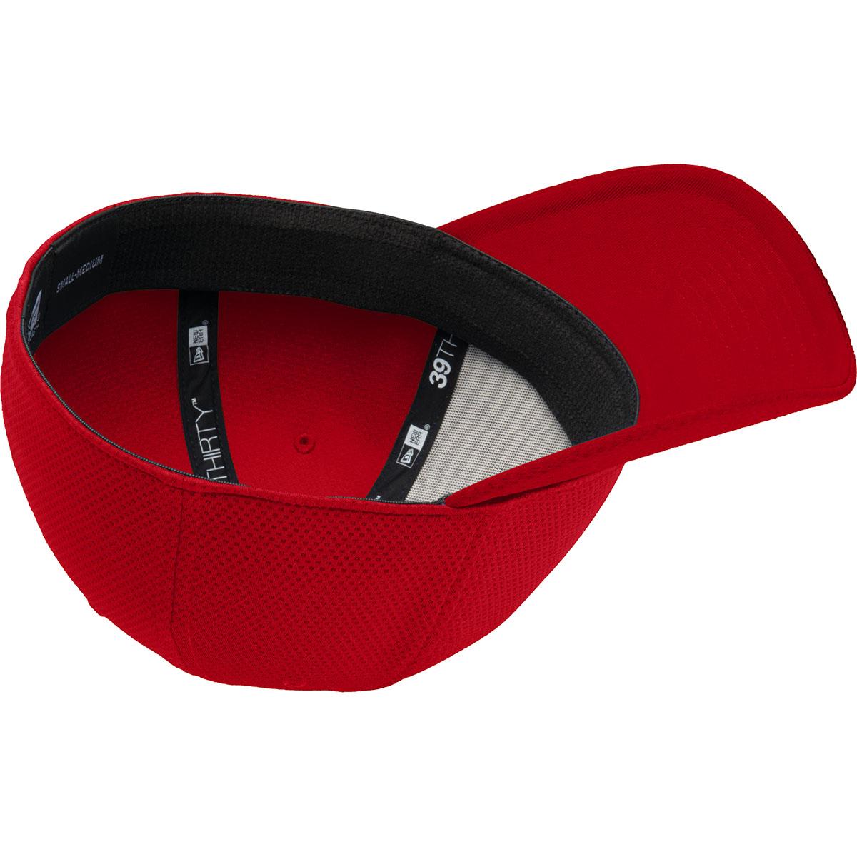 New Era NE1090 Tech Mesh Cap - Scarlet | FullSource.com