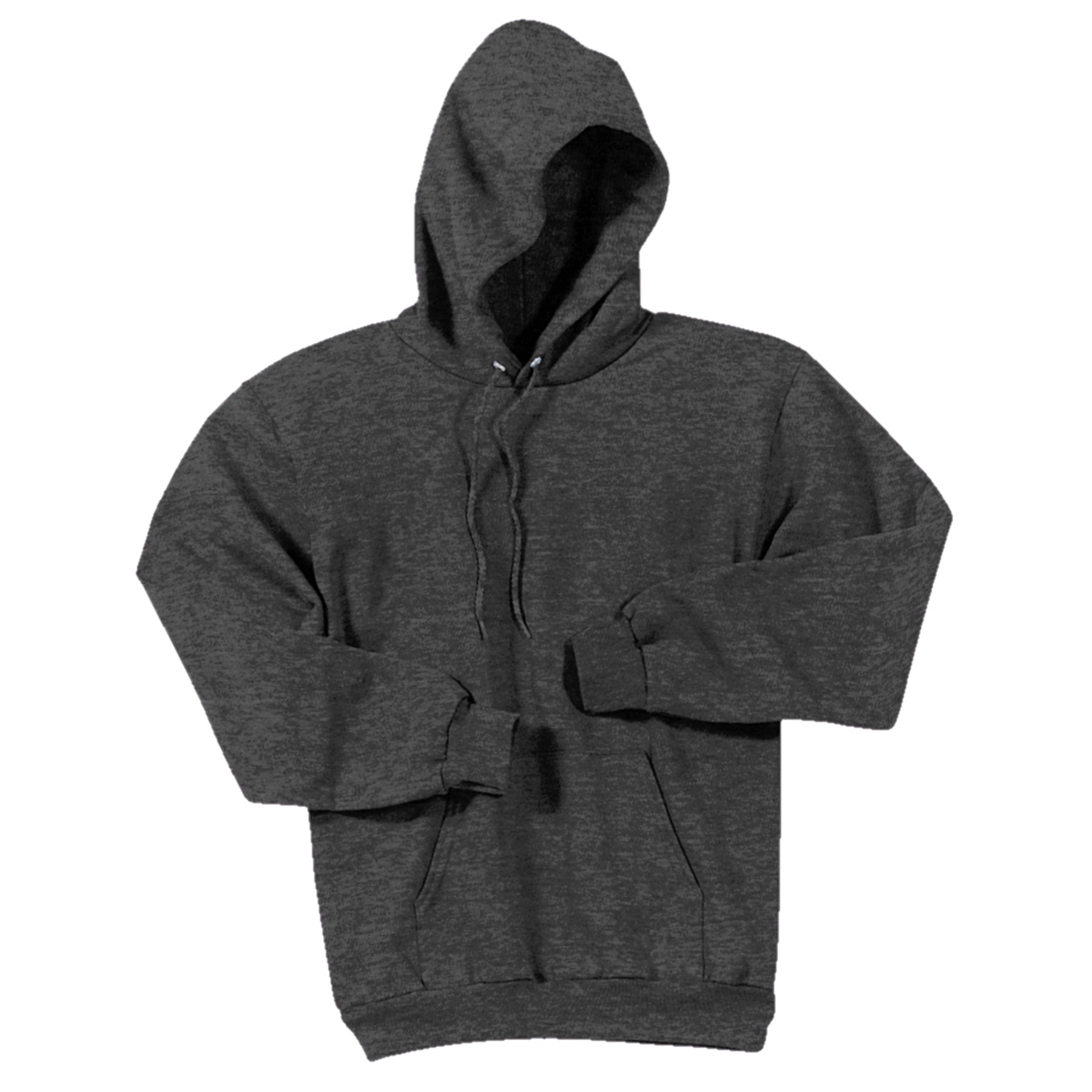 Port & Company PC78H Classic Pullover Hooded Sweatshirt - Dark Heather ...