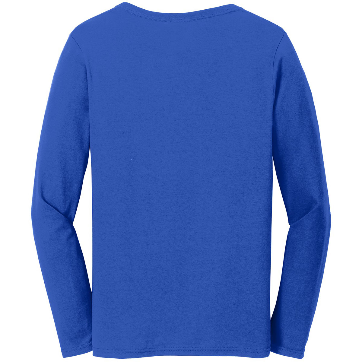 Gildan 5400L Ladies Heavy Cotton Long Sleeve T-Shirt - Royal ...